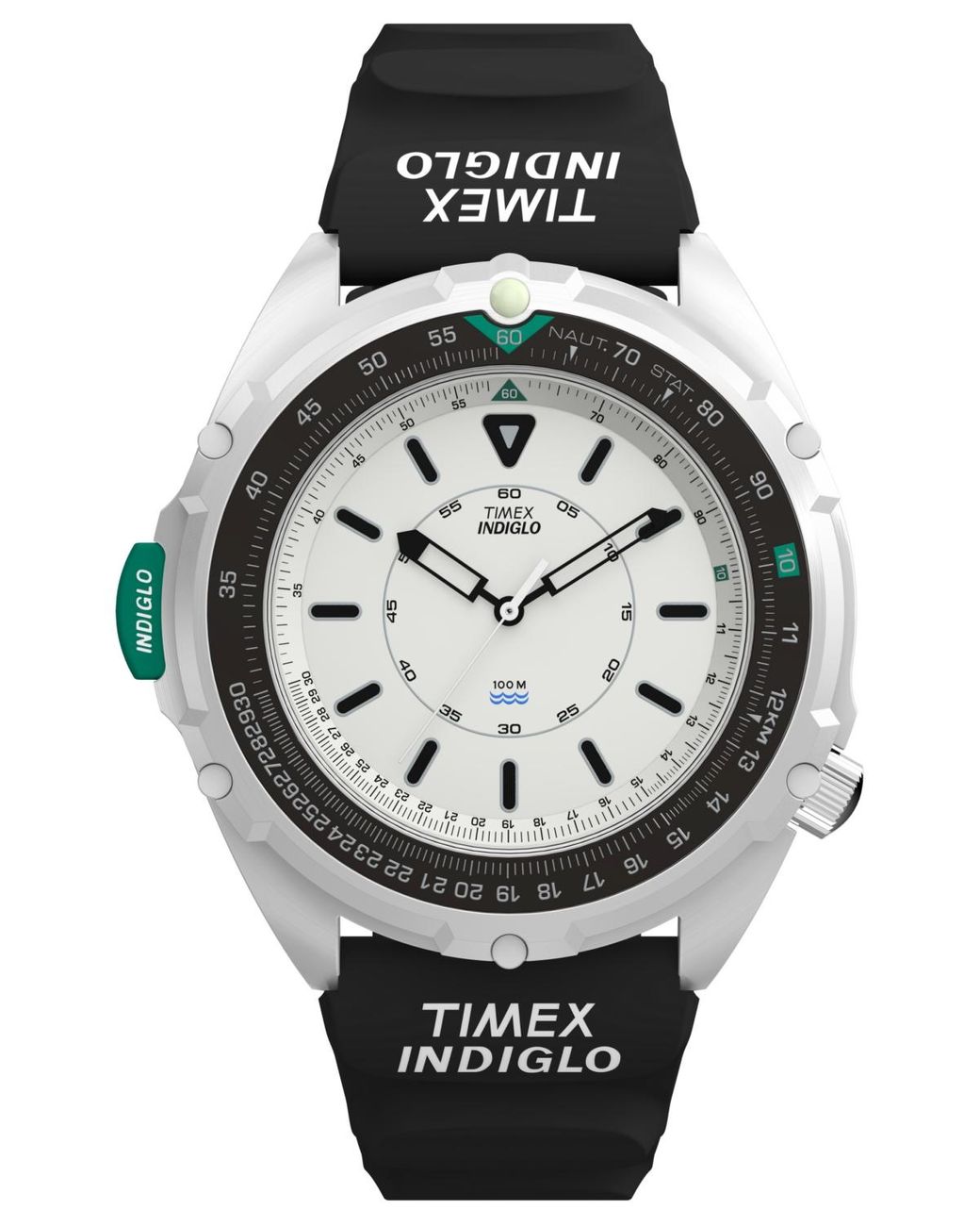 Timex Quartz Analog Rubber Watch in Gray for Men | Lyst