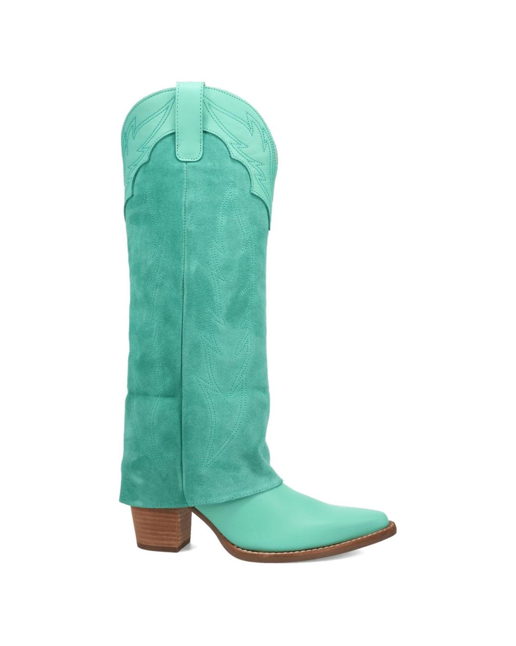 Dingo Wild Fire Leather Boot in Green | Lyst