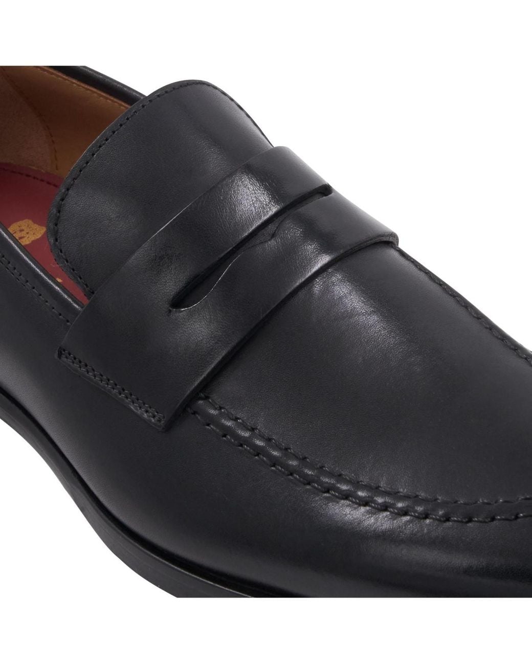Bruno Magli Preston Slip On Penny Loafers in Black for Men | Lyst