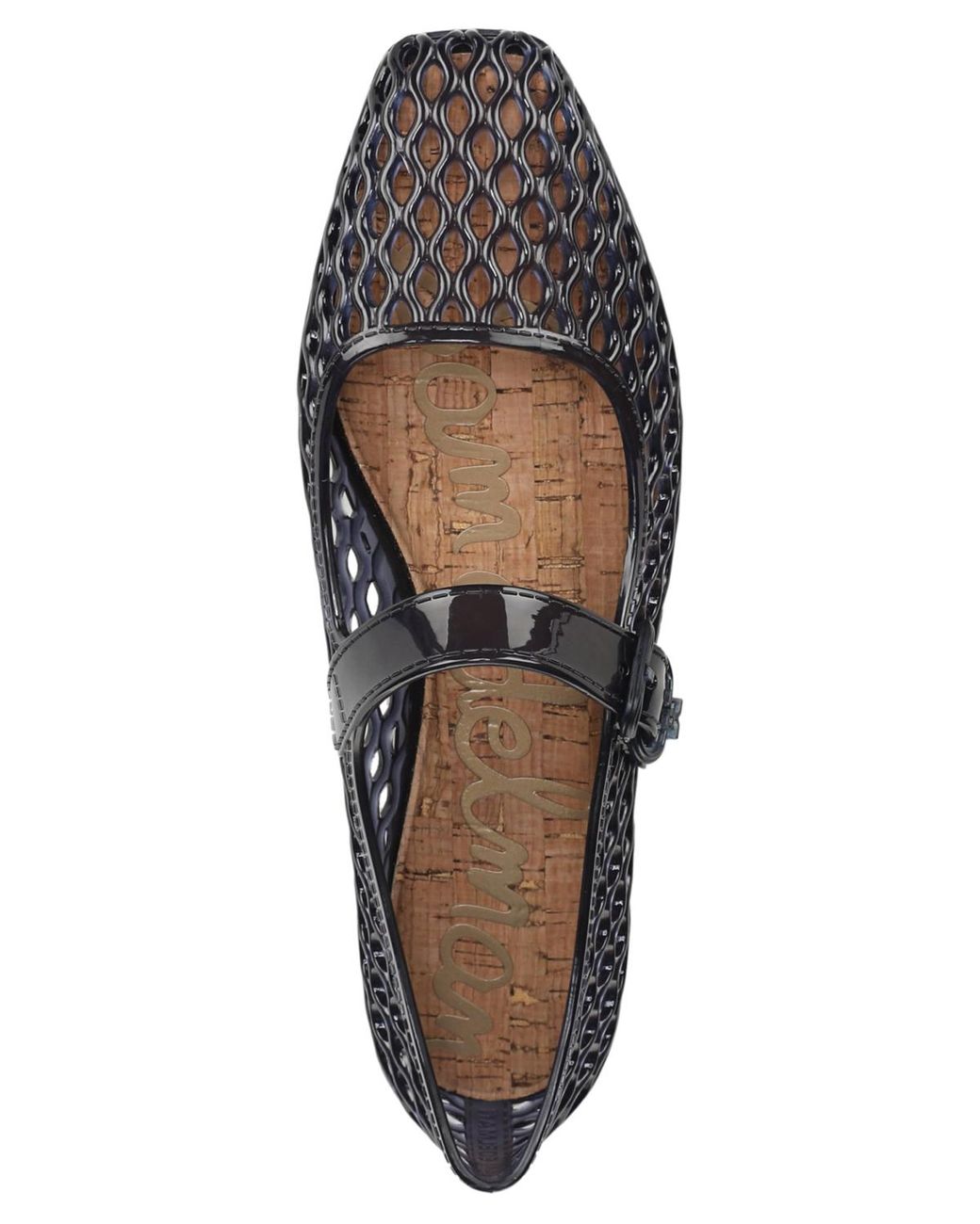 Sam Edelman Michaela Jelly Mary Jane Flats in Blue | Lyst
