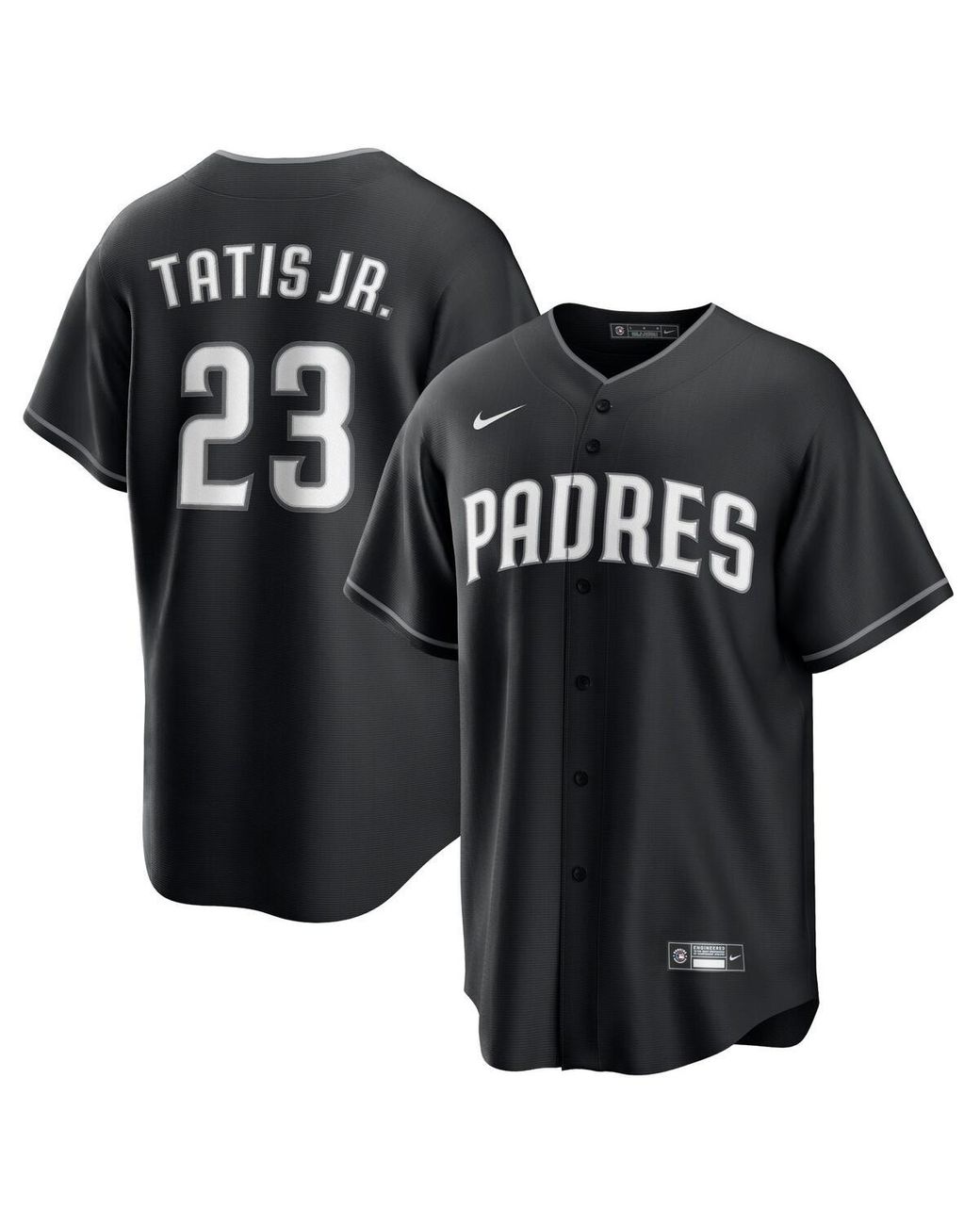 Nike Fernando Tatis Jr. San Diego Padres Official Replica Player Jersey in Black for Men | Lyst