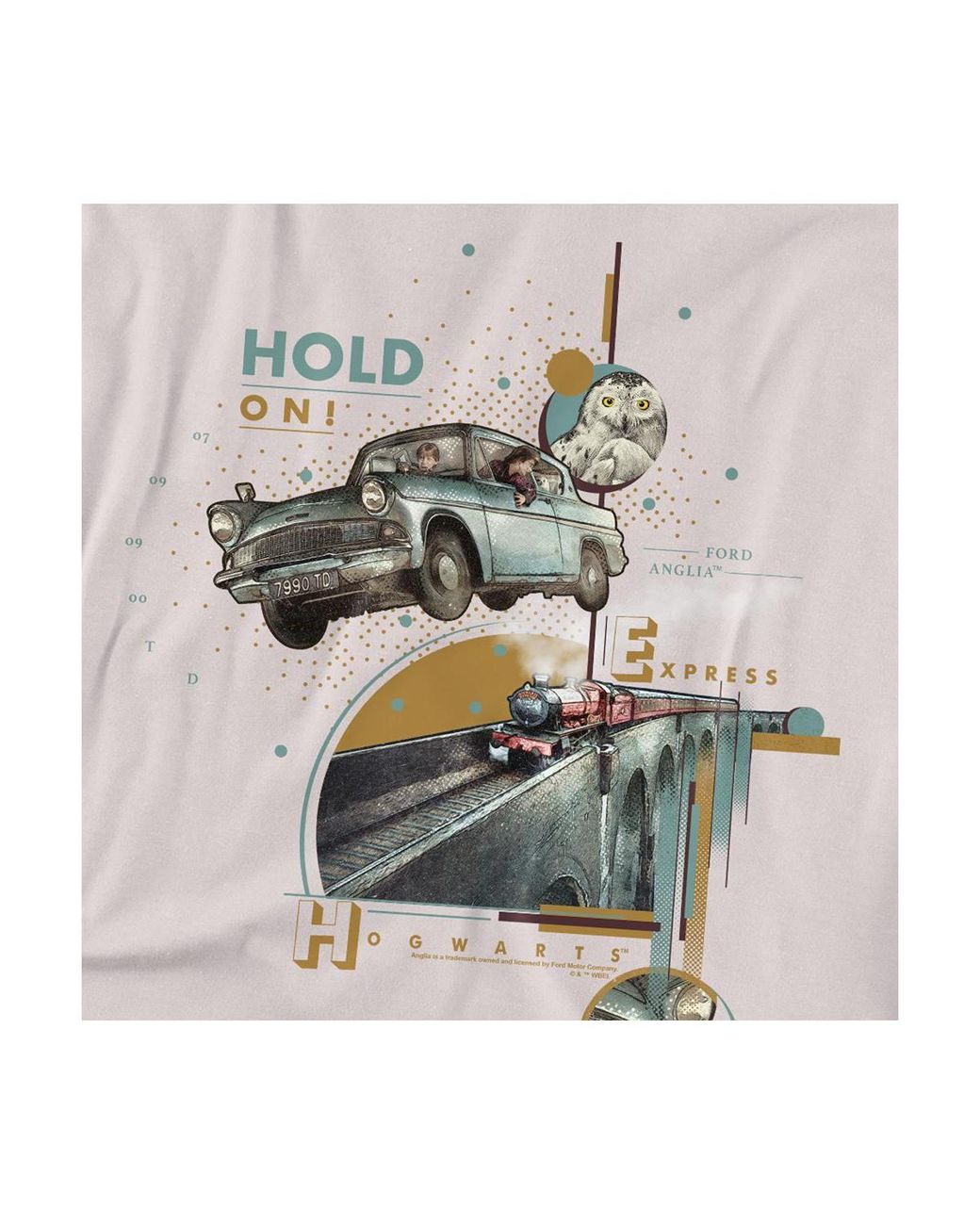 Harry Potter Big & Tall Weasleys Flying Ford Anglia T Shirt in Gray for ...