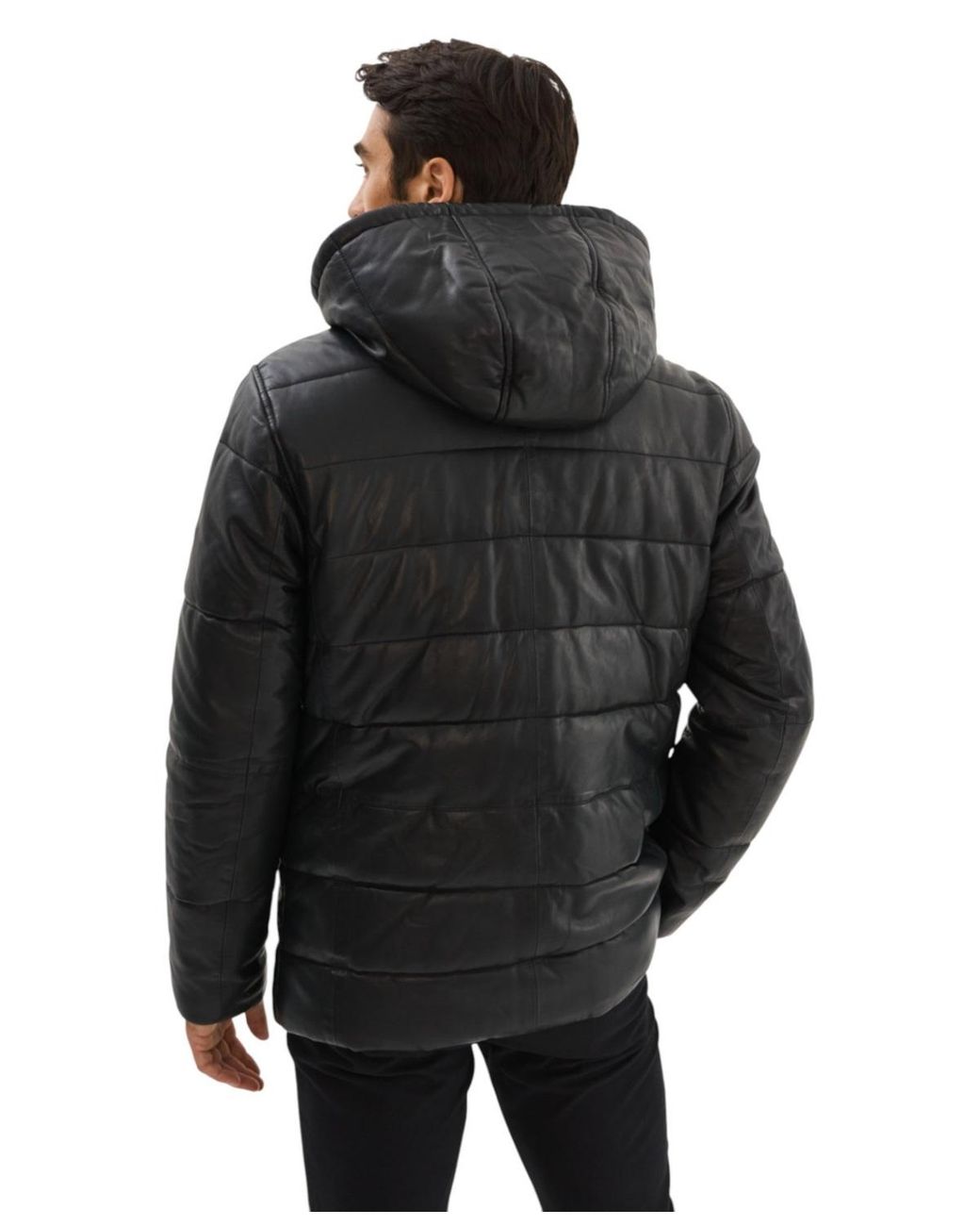 Regency Leathers Clifton 3/4 Puffy in Black for Men | Lyst