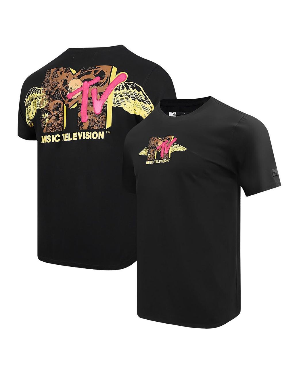 FREEZE MAX Mtv Angel Wings Regular Fit T-shirt in Black for Men | Lyst