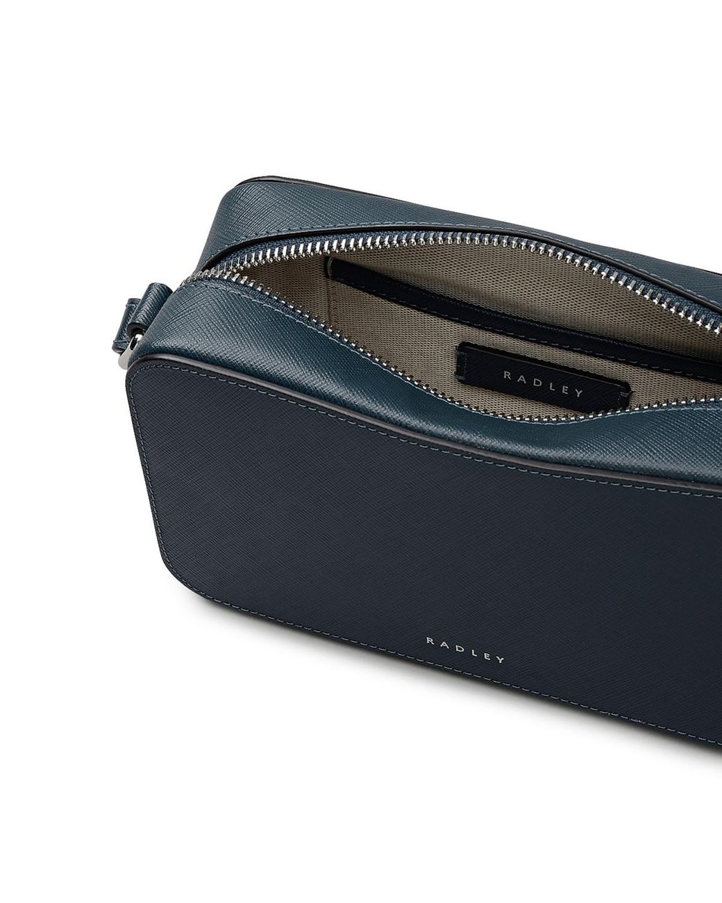 Radley Beech Row Mini Zip Around Crossbody Bag in Blue | Lyst