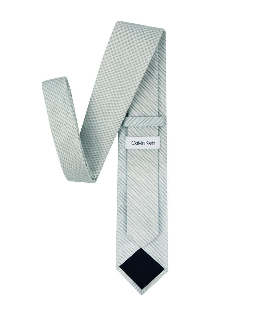 Calvin Klein Fontana Stripe Pattern Tie in Blue for Men | Lyst