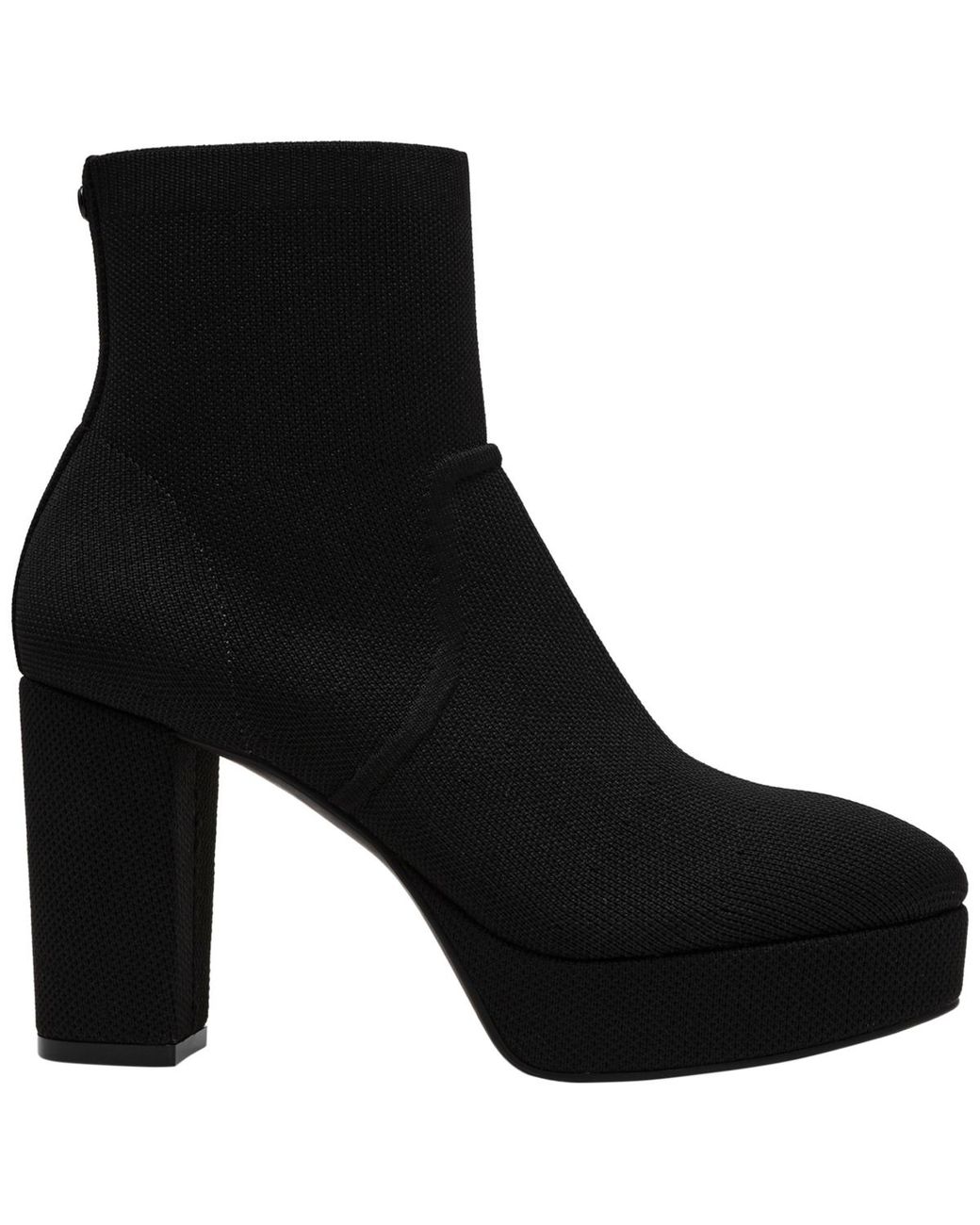 Anne Klein Volt Platform Block Heel Dress Booties in Black | Lyst