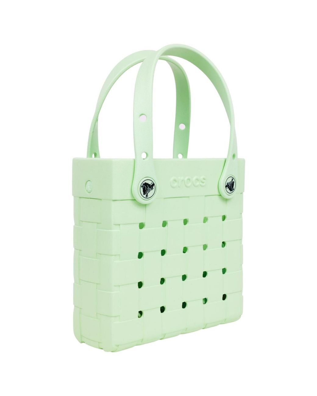 Crocs™ Small Woven Style Sbody Tote in Green | Lyst