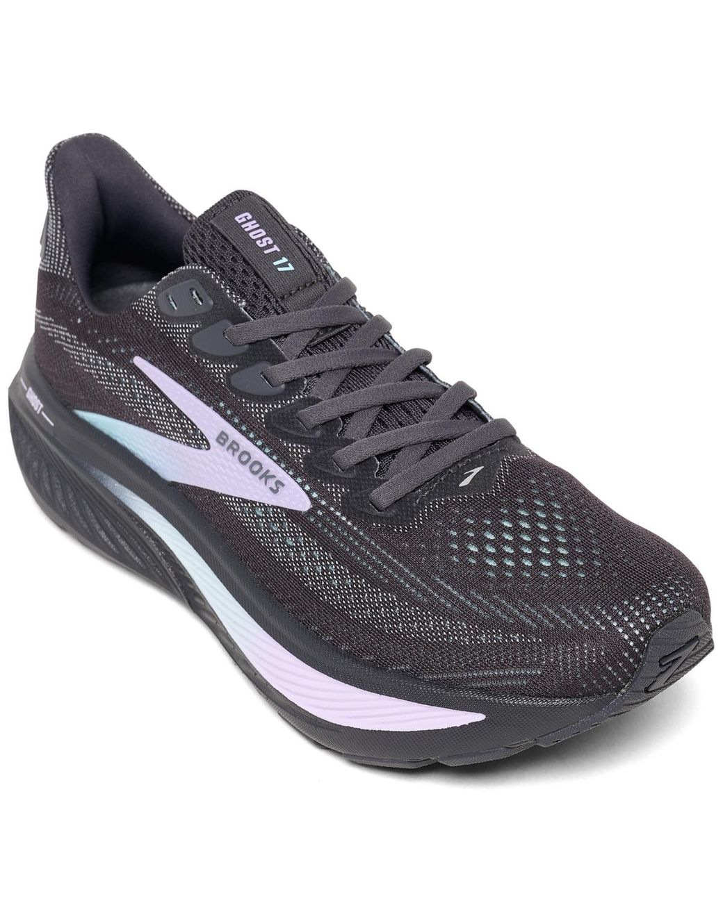 Brooks Ghost 17 Running Sneakers From Finish Line in Black | Lyst