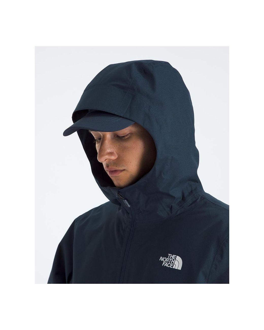 The North Face Mock Neck Quest Mono Jacket in Blue for Men | Lyst