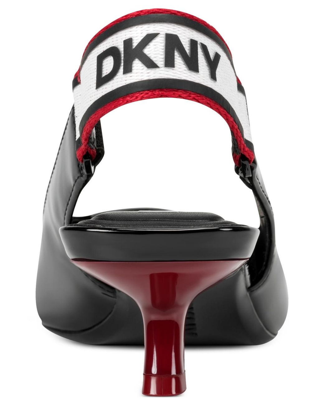 DKNY Nolene Slingback Pumps in Black | Lyst
