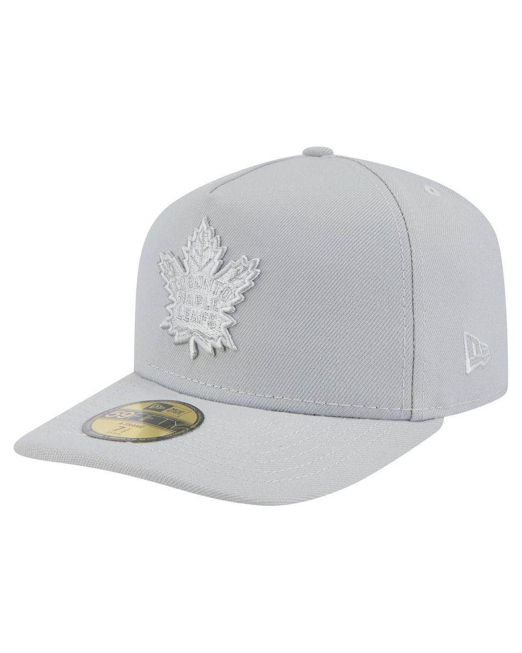 KTZ Toronto Maple Leaf's Color Pack A-frame 59fifty Fitted Hat in Gray ...