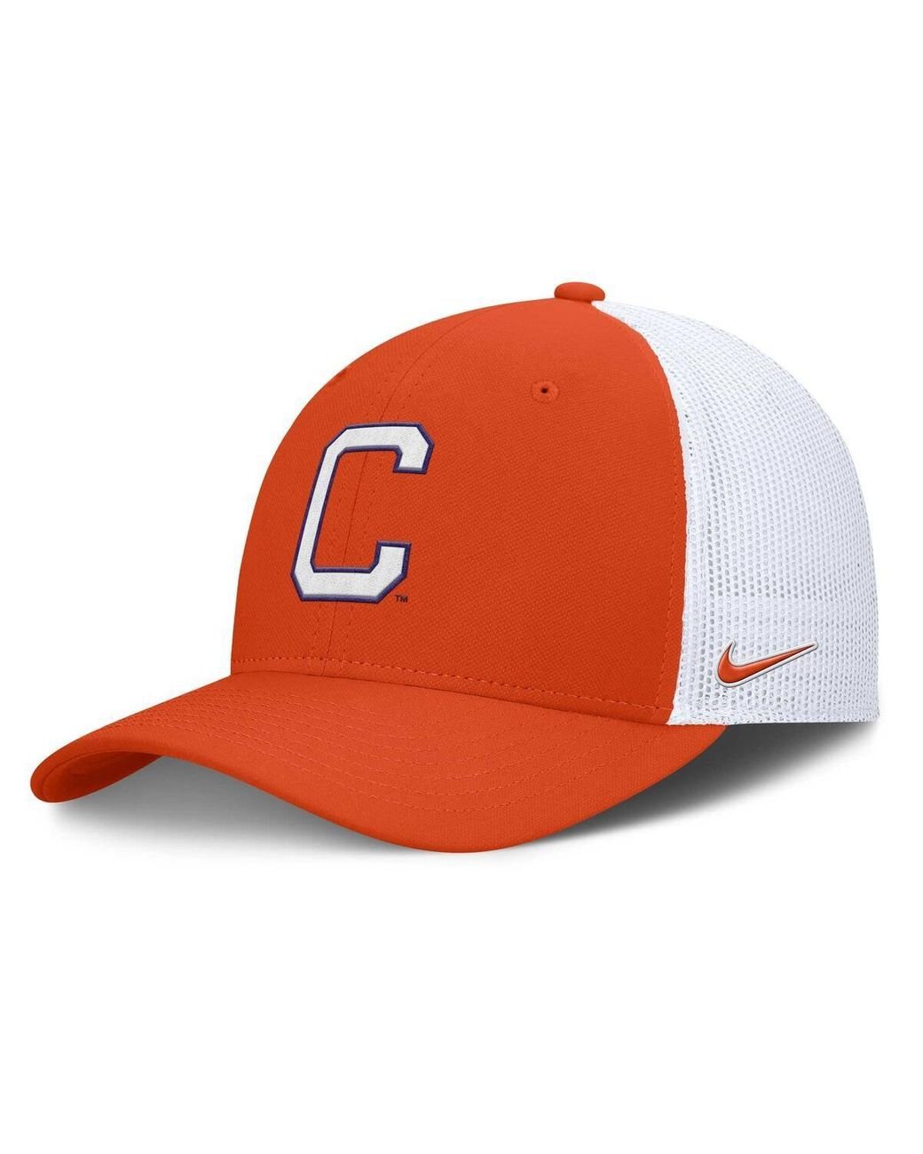 Nike Clemson Tigers On-field Rise Futura Performance Flex Hat in Orange ...