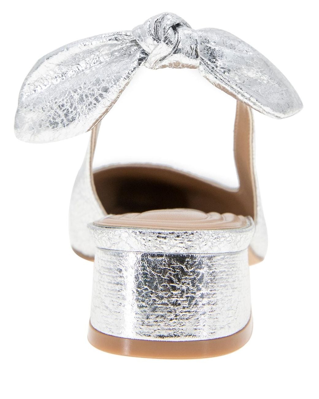 BCBGeneration Torna Slingback Block Heel Pumps in White | Lyst