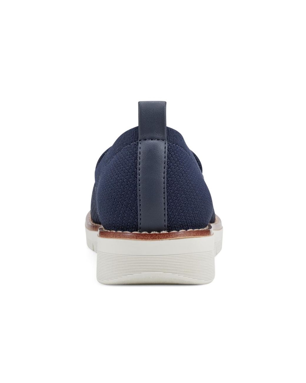 Easy Spirit Valina Knit Easy-on Flat Loafers in Blue | Lyst