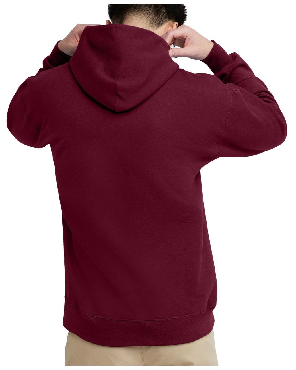 Hanes Ultimate Heavyweight Fleece Hoodie in Red for Men | Lyst