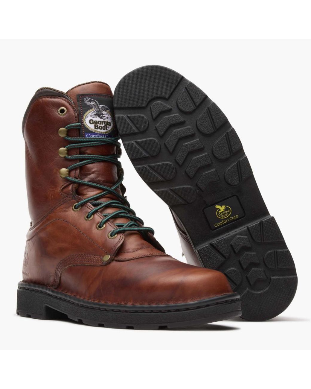 Georgia Boot Eagle Light Work Boot in Brown for Men | Lyst