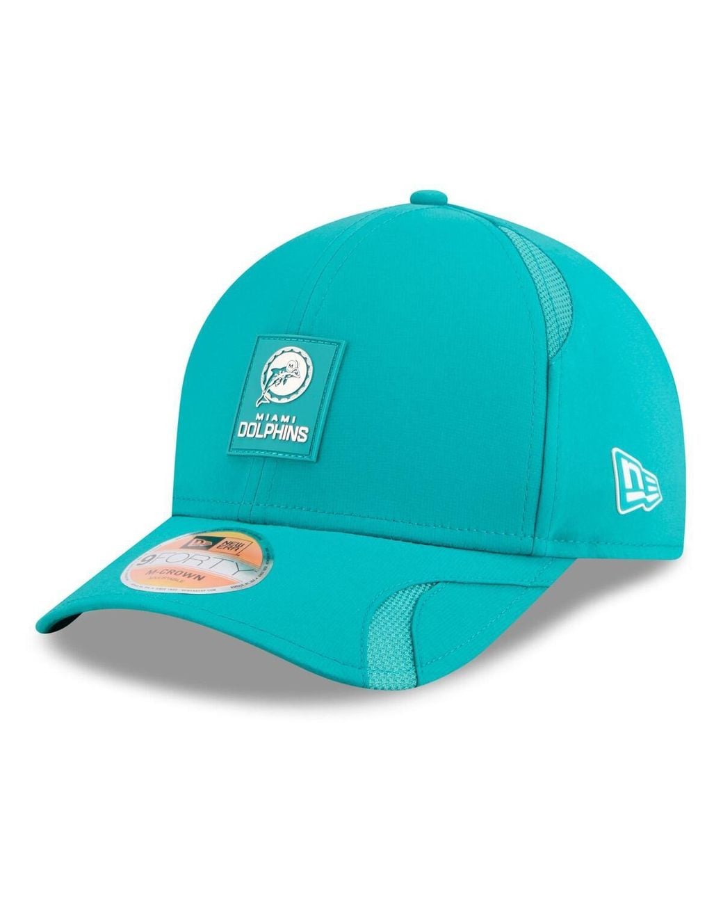 KTZ Miami Dolphins 2025 Sideline Throwback M-crown 9forty Adjustable ...