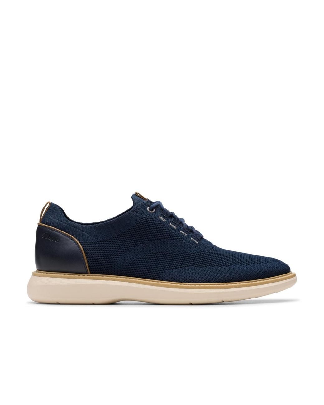Clarks Collection Brantin Knit Shoes in Blue for Men | Lyst