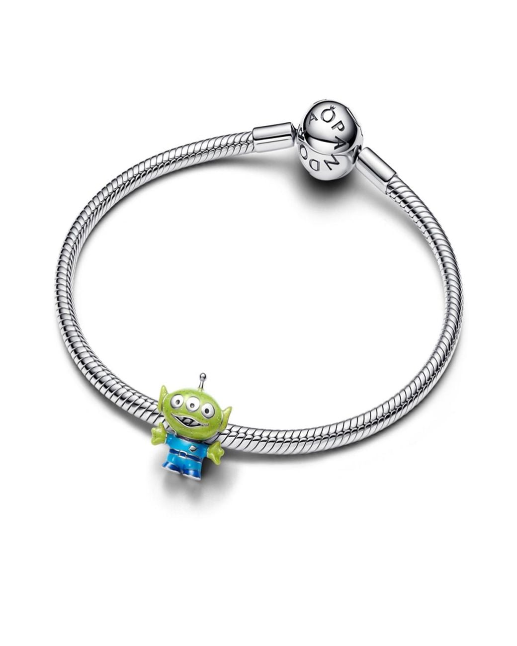 PANDORA Disney Pixar Toy Story Alien Charms in Blue | Lyst