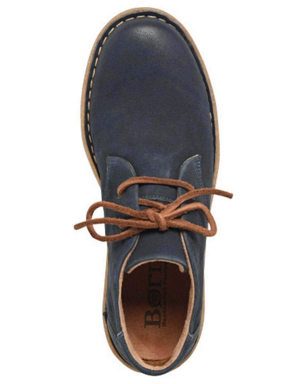 Born Nuala Ii Lace Up Booties in Blue | Lyst