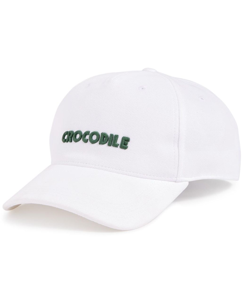 Lacoste Embroidered Pique Cap in White for Men | Lyst
