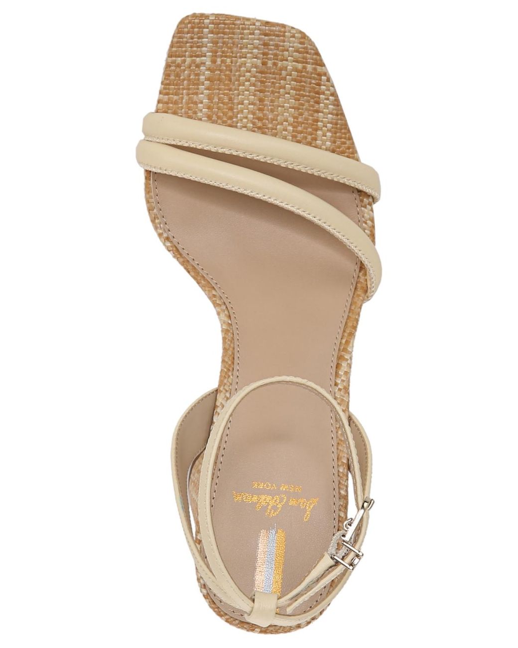 Sam Edelman Kia Strappy Dress Sandals in Metallic | Lyst