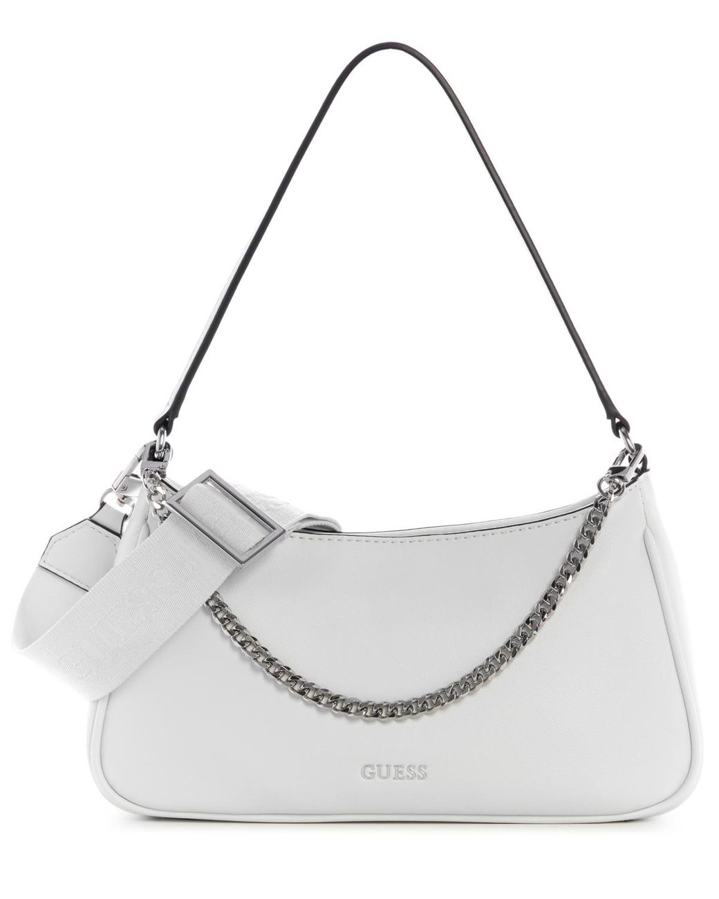 Guess Yesenia Shoulder Bag in White | Lyst
