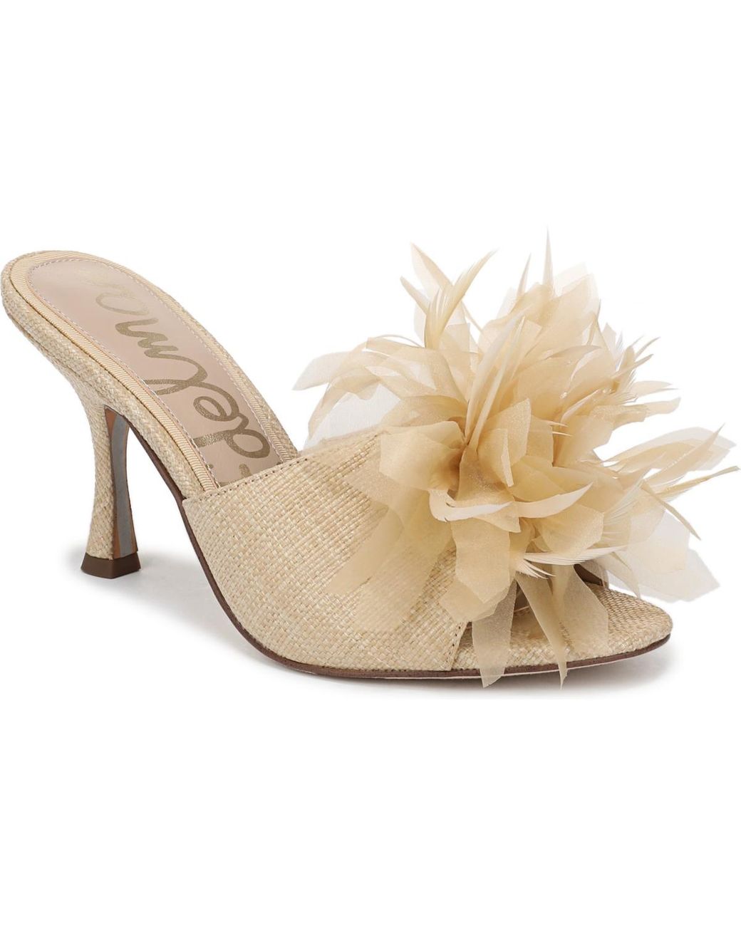 Sam Edelman Jace Slide Sandals in White | Lyst