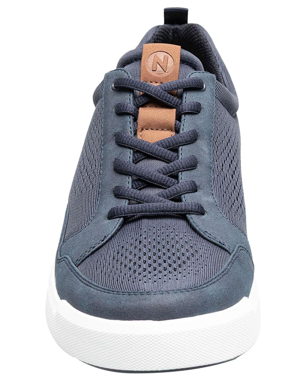 Nunn Bush Kore City Rally Mesh Moc-toe Sneakers in Blue for Men | Lyst