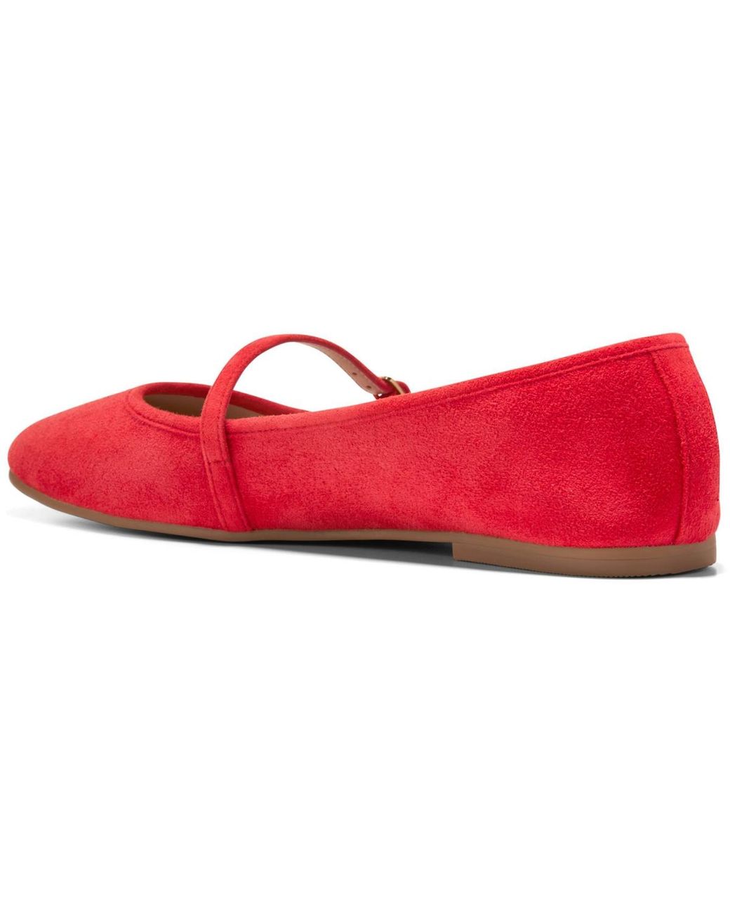 Cole Haan Yelena Mary Jane Ballet Flats in Red | Lyst