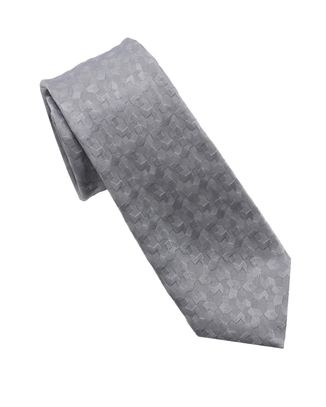 DKNY Slim Design Tie in Gray for Men | Lyst