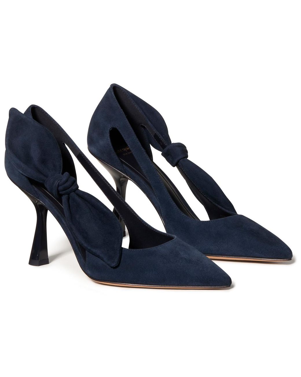 Kate Spade Bunnie Suede Slip-on Pumps in Blue | Lyst