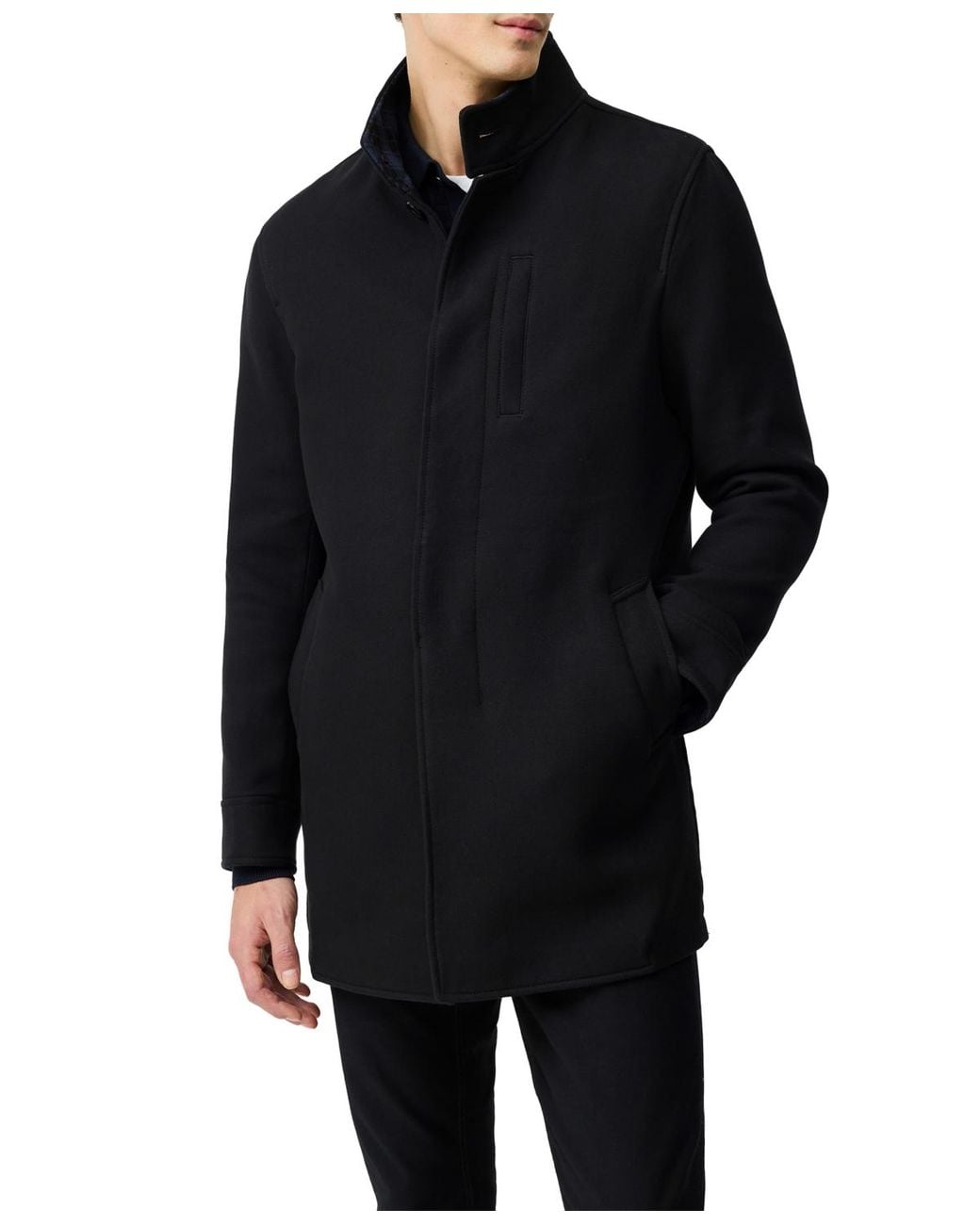 Rodd & Gunn Cain Flat Coat in Black for Men | Lyst