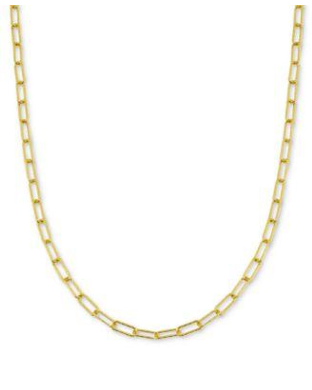 Giani Bernini Paperclip Link Chain Necklaces Created For Macys in ...
