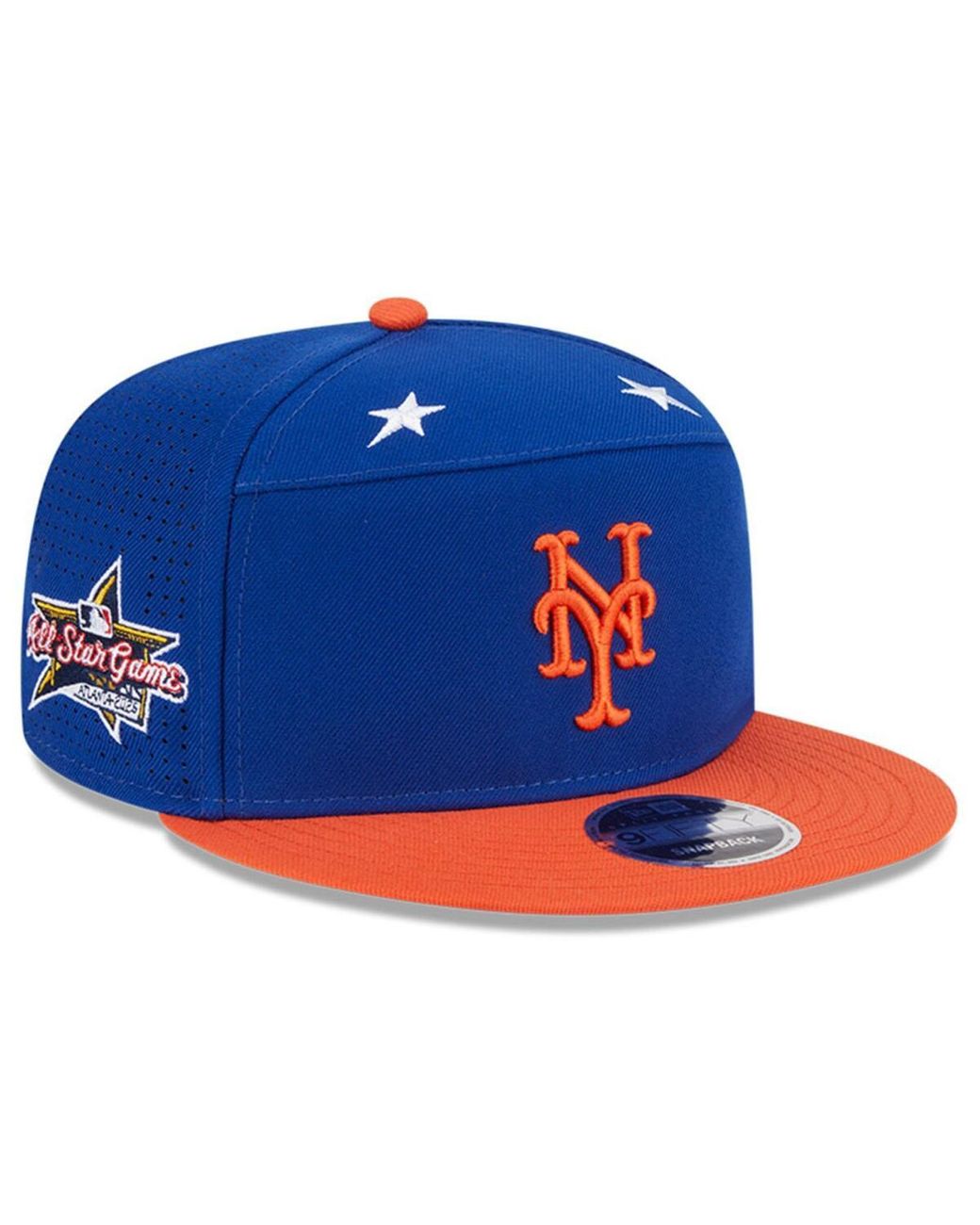 KTZ Royal/orange New York Mets 2025 Mlb All-star Game Side Patch 9fifty ...