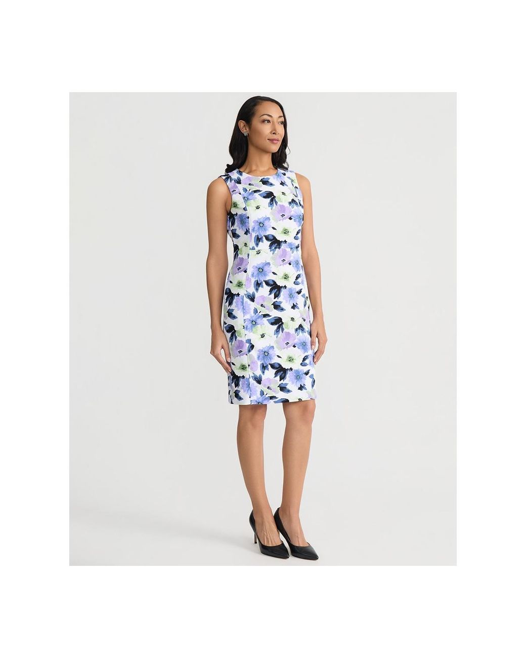Kasper Prncs Seam Sheath Spring in Blue | Lyst