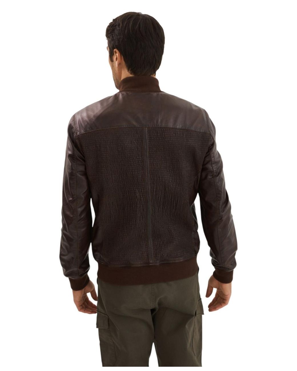 Regency Leathers Como Leather Jacket in Brown for Men | Lyst