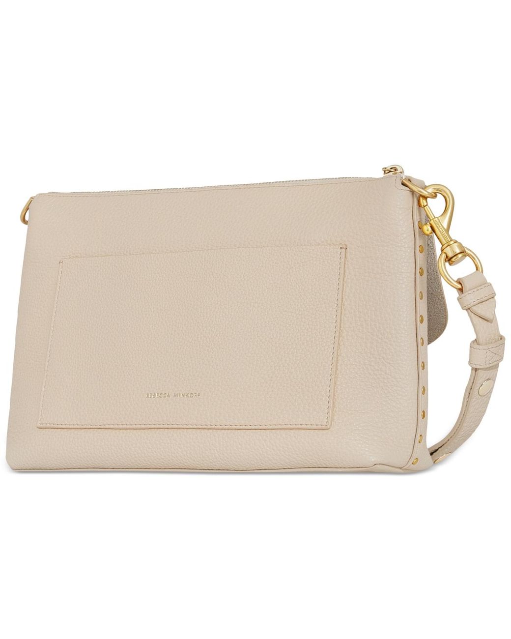 Rebecca Minkoff Darren Small Leather Top Zip Leather Shoulder Bag in ...