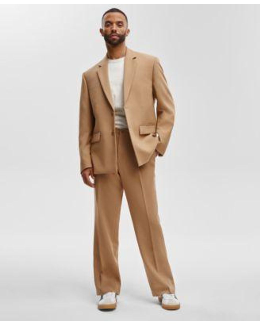 Mode Of One Relaxed Fit Suit Created For Macys in Natural for Men | Lyst