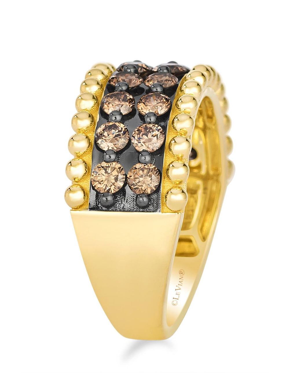 Le Vian Chocolate Diamond Ring (1.22 Ct. T.w. in Metallic | Lyst