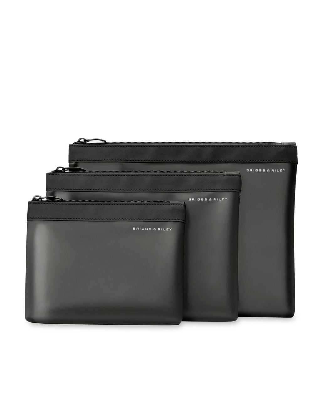 Briggs & Riley Travel Essentials Translucent Pouch Set in Black | Lyst