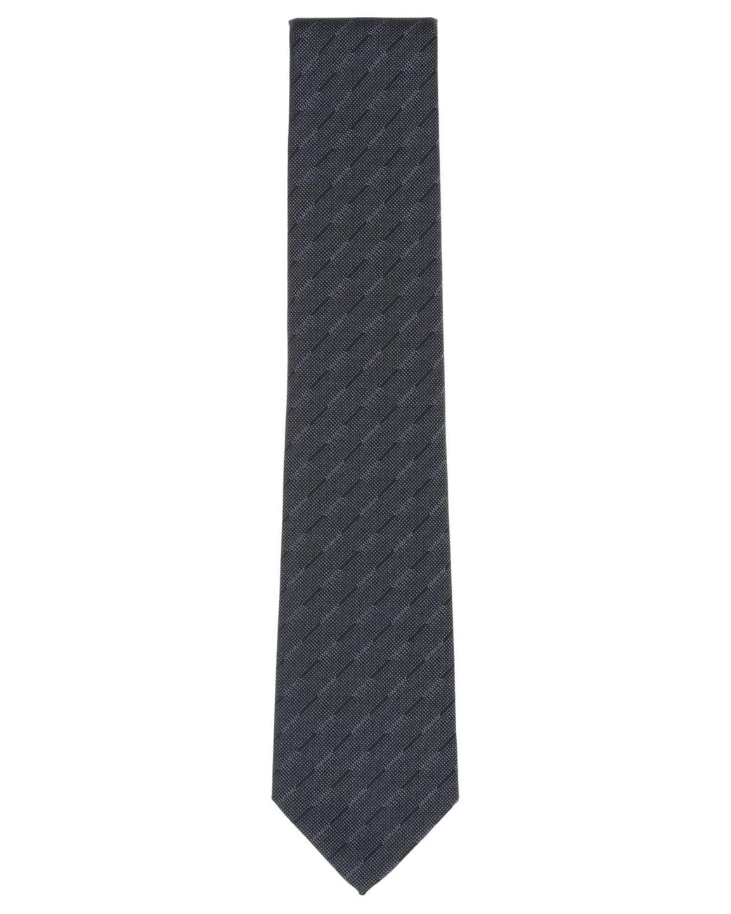 Perry Ellis Perry Ellis Holtan Textured Stripe Tie in Gray for Men | Lyst