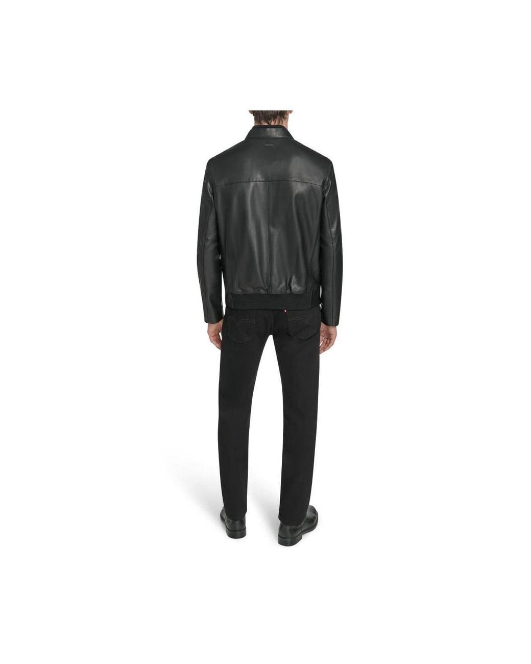 Andrew Marc Black Label Andrew Marc Label Weston Leather Jacket in ...