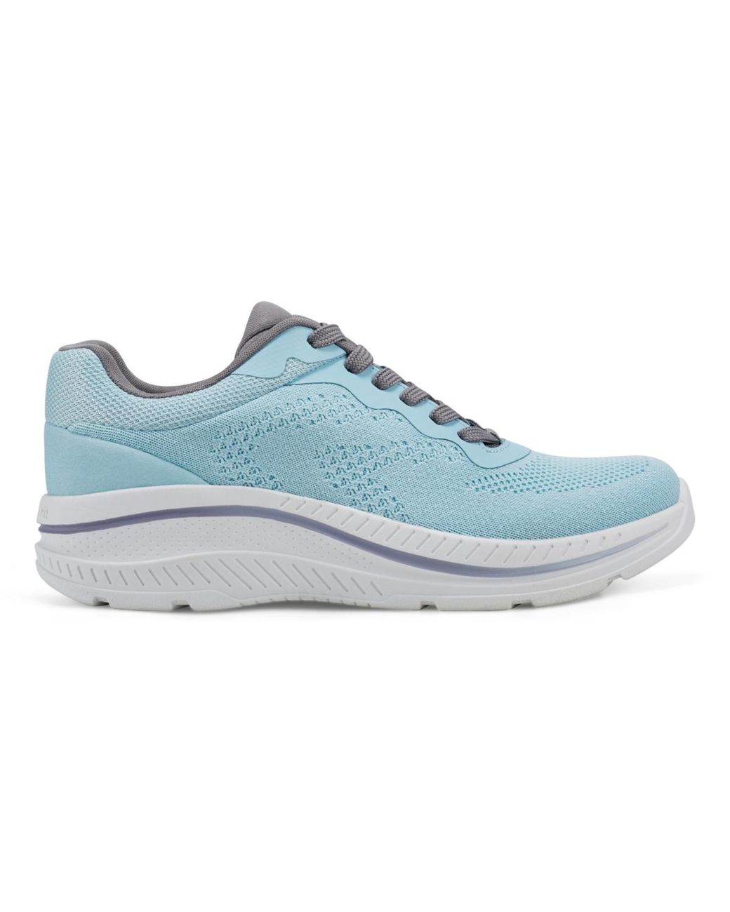 Easy Spirit Pippa Lace-up Round Toe Casual Sneakers in Blue | Lyst