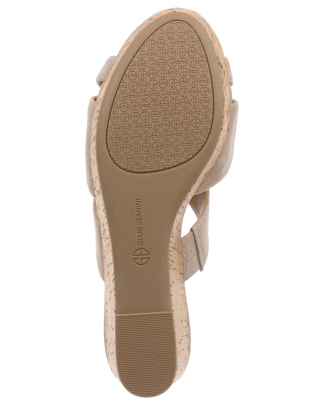 Giani Bernini Juliaa Strappy Cork Platform Wedge Sandals | Lyst