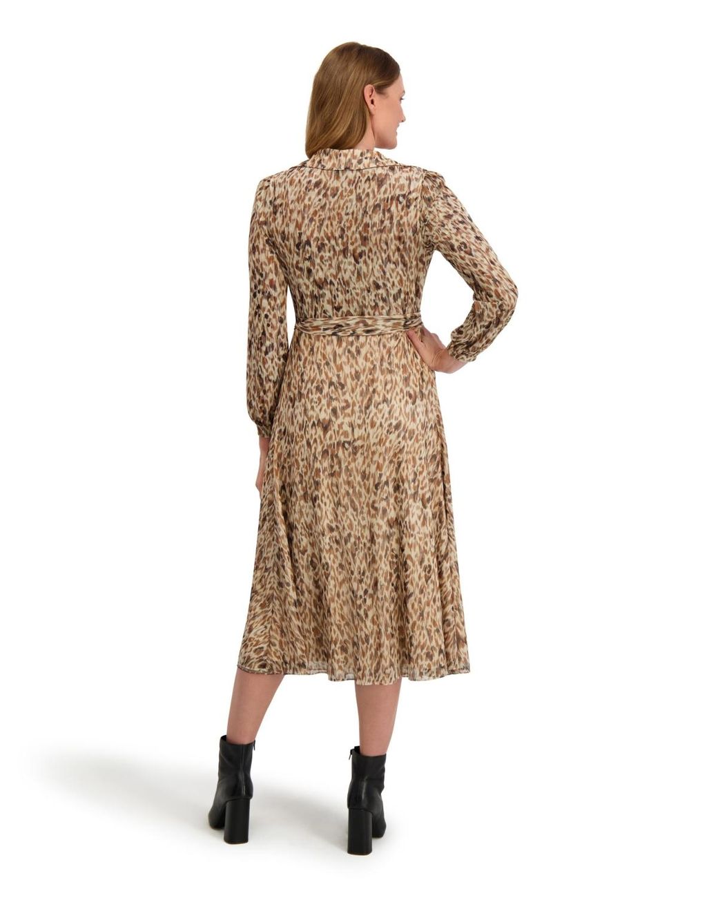 Laundry by Shelli Segal Angela Long Sleeve Reversible Wrap Dress in ...