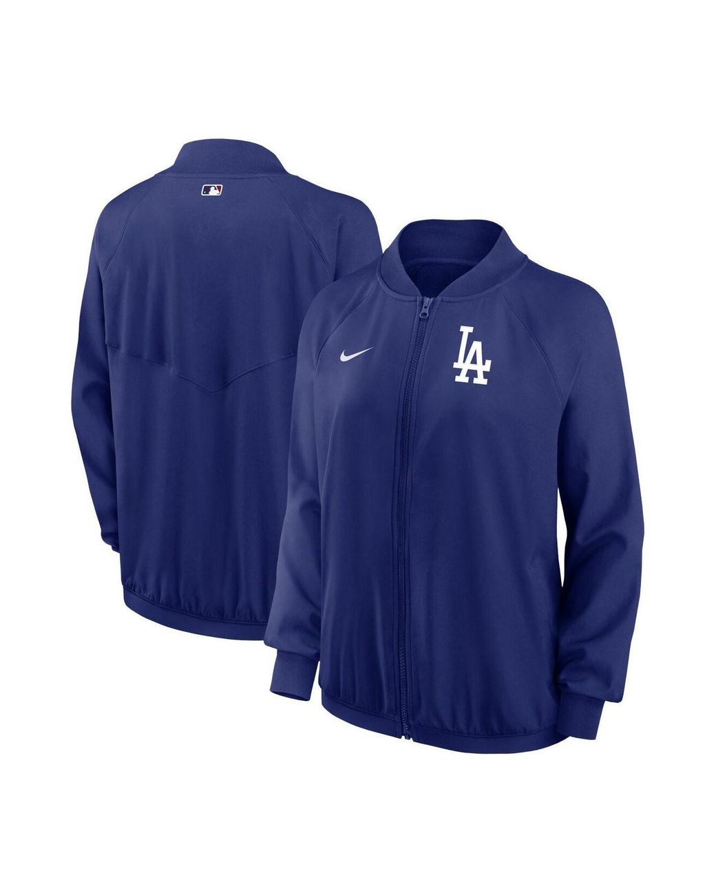 Nike Royal Los Angeles Dodgers Authentic Collection Team Raglan ...