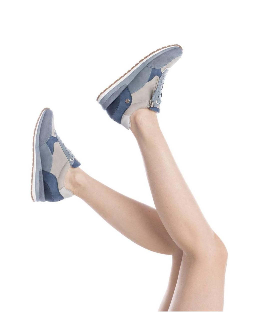 Xti Casual Sneakers By in Blue | Lyst