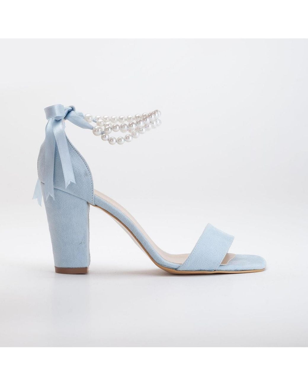 Forever & Always Shoes Melissa Block Heels Sandals in Blue | Lyst